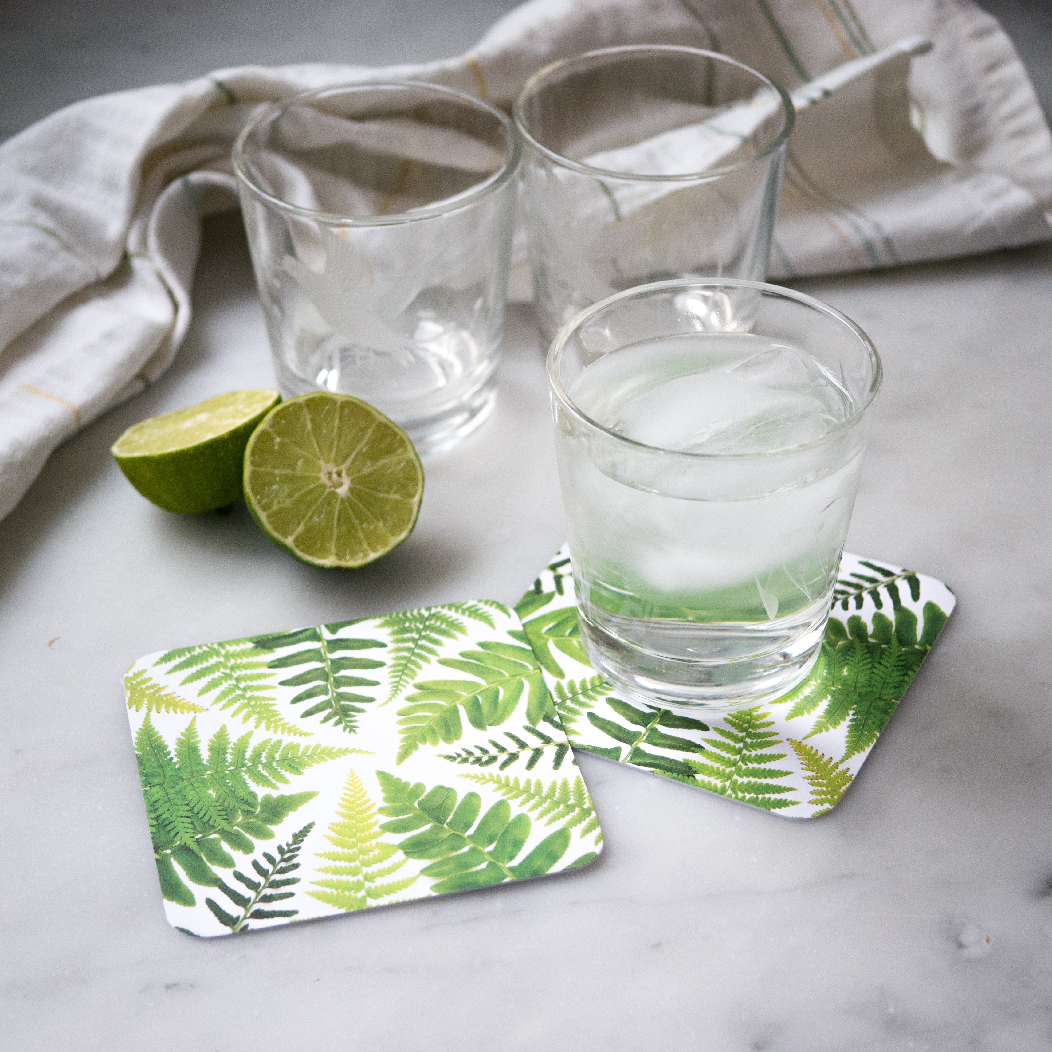 Botanical Coasters | Floral Drink Coasters – BottleBranch