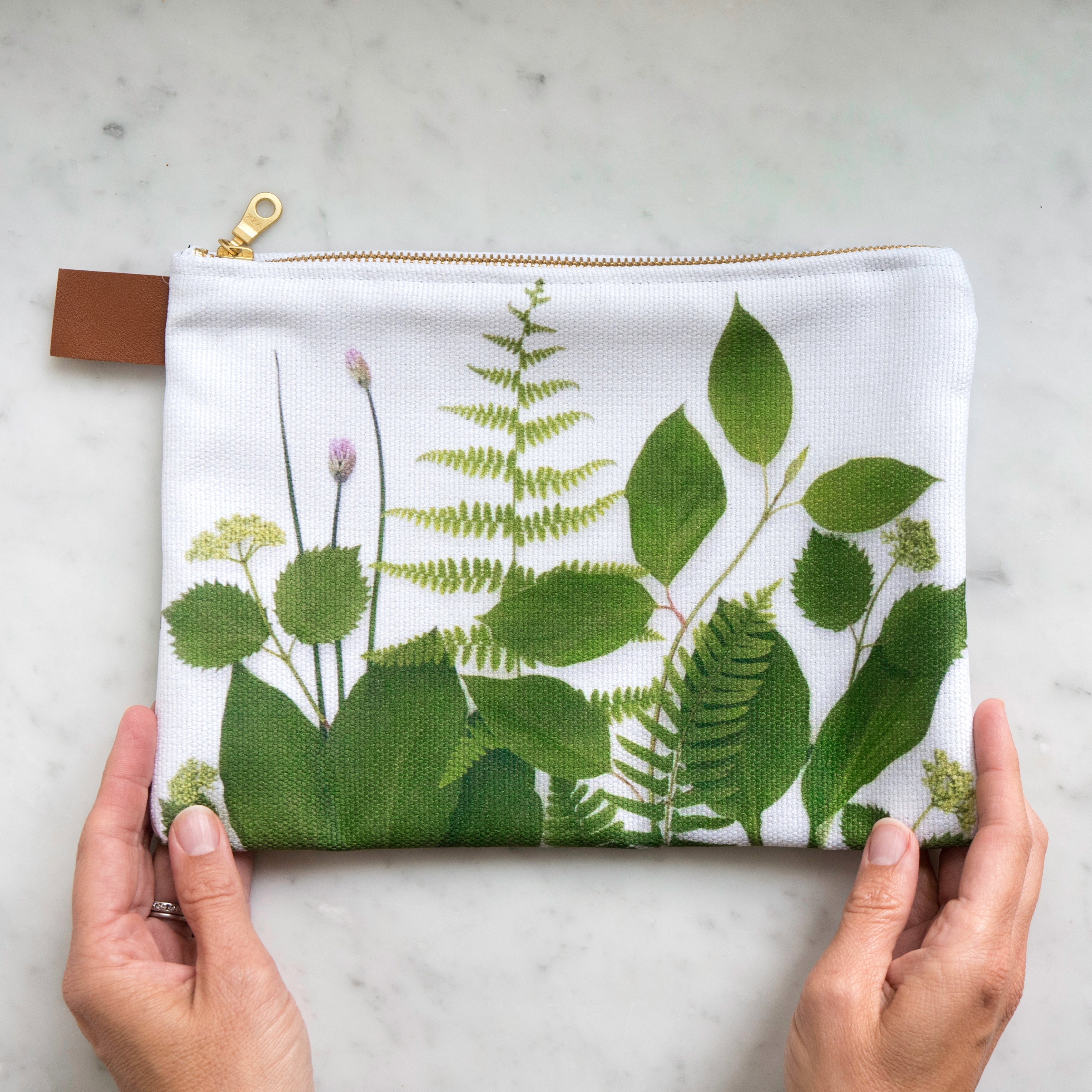 Botanical Zipper Bags | Floral Carry-All Pouches – BottleBranch