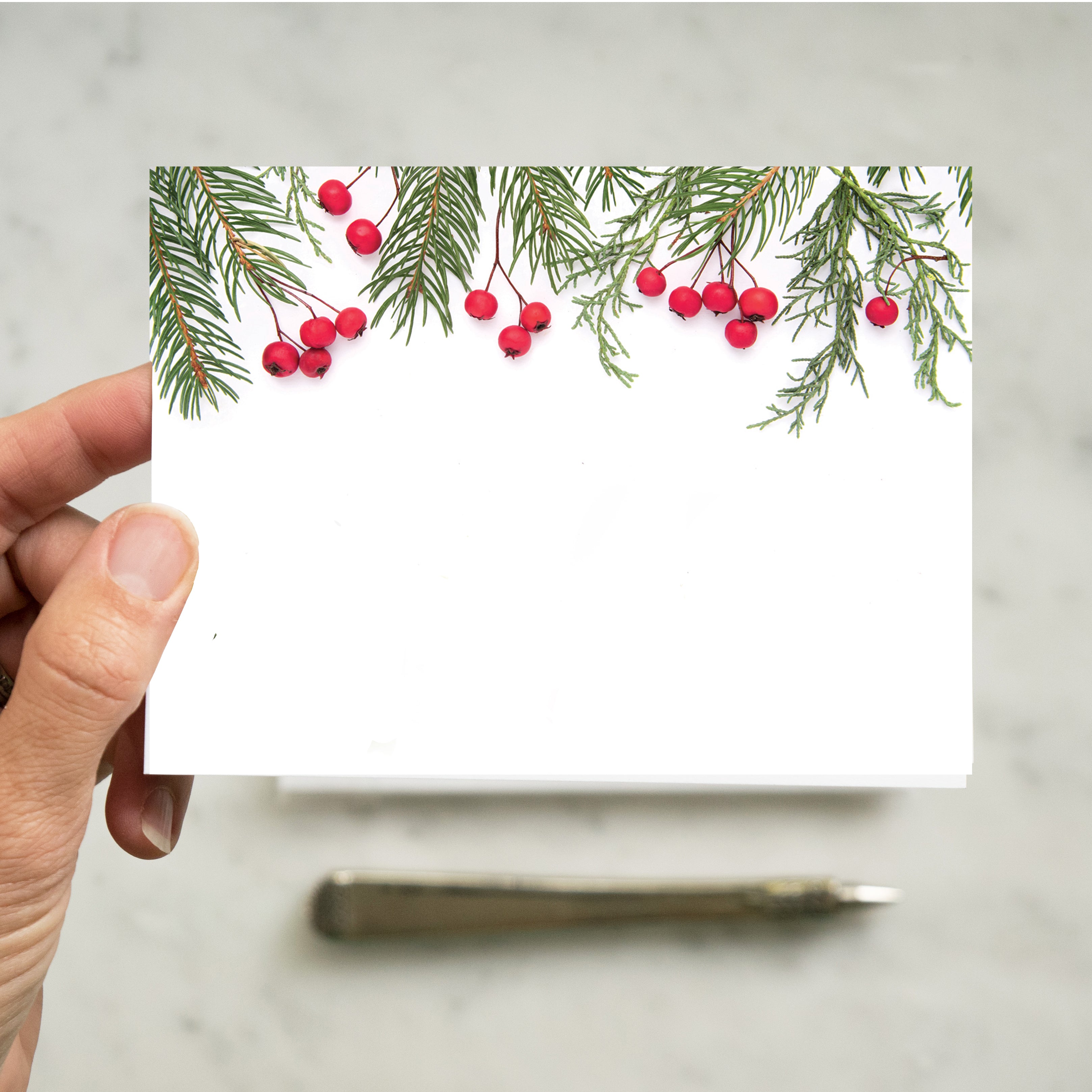 Flat cards ~ Evergreens – BottleBranch