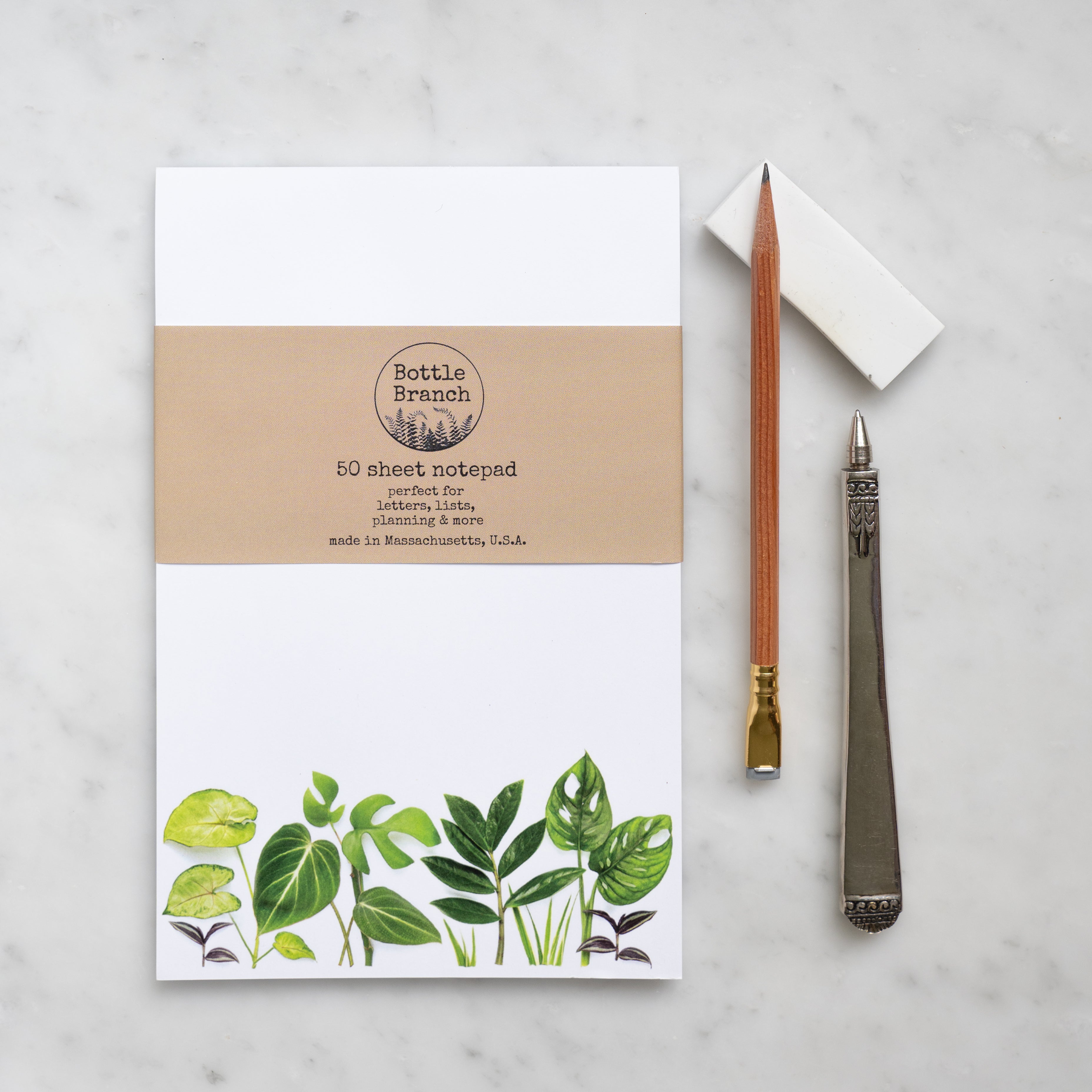 Large Note Pad ~ Houseplants – BottleBranch