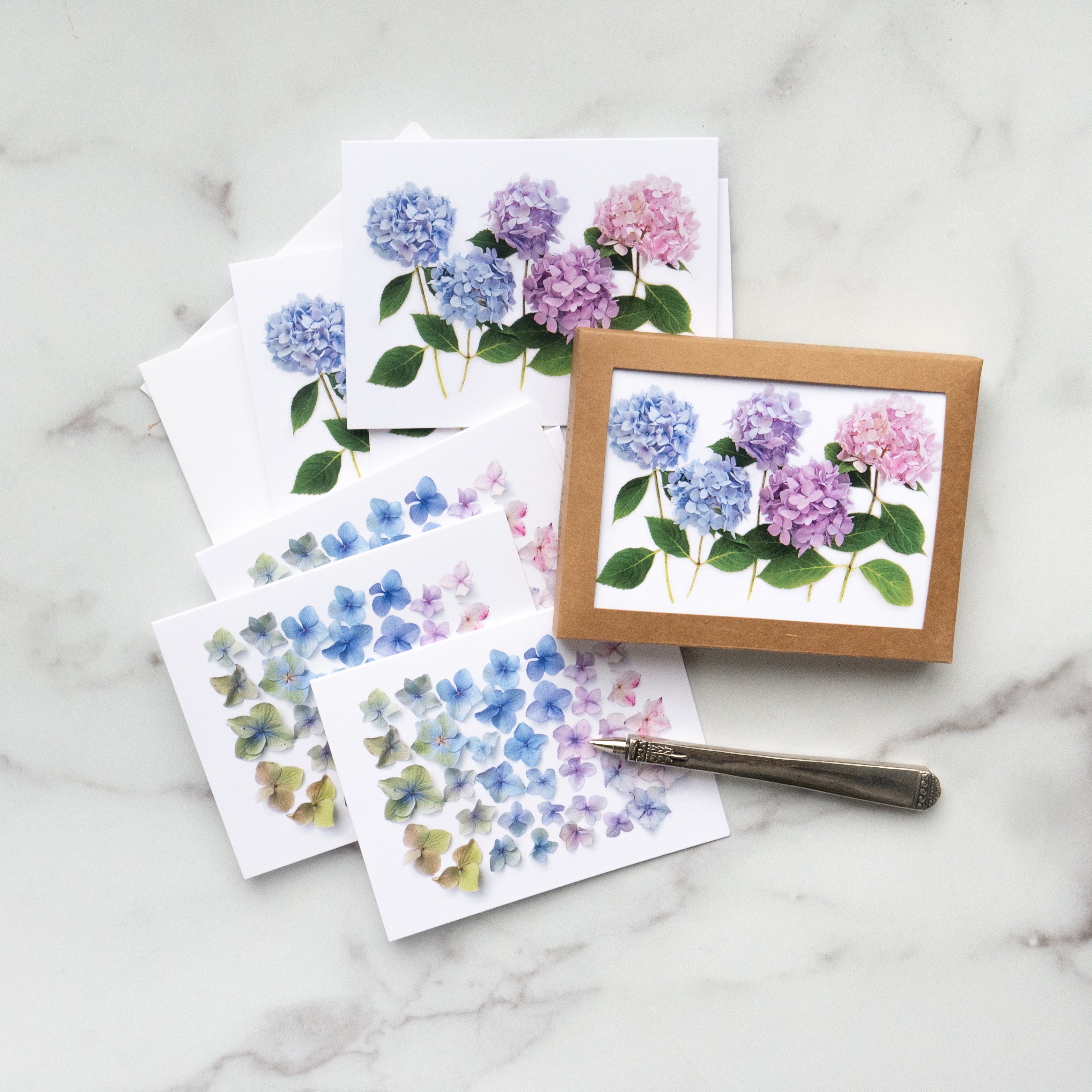 Card set - Hydrangea – BottleBranch